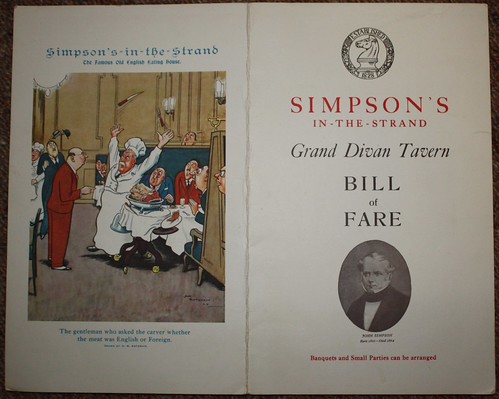 Simpsons in the Strand | Terence Gallacher's recollections of a career ...