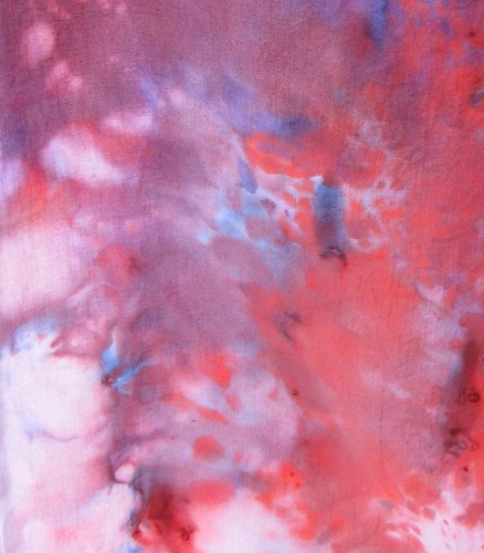 snow dyeing | colour it green