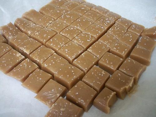 salted vanilla bean caramels | miki's kitchen