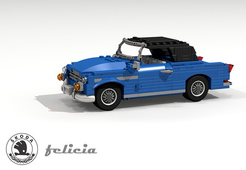 Lego Skoda Felicia – 1959 – Czechoslovakia