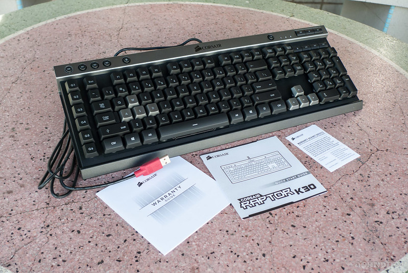 Corsair Raptor K30 and K50 Gaming Keyboards