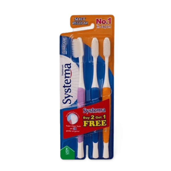 SYSTEMA Gum Care Toothbrush | Soft - Buy 2 Free 1 - Oral Care ...