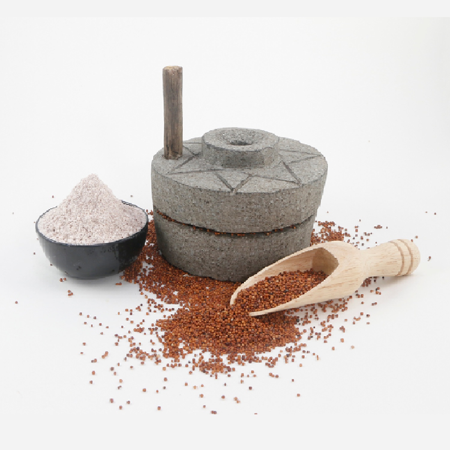 Stone Grind – Organic Ragi Flour – F2H | 1 Kg - F2H Products ...