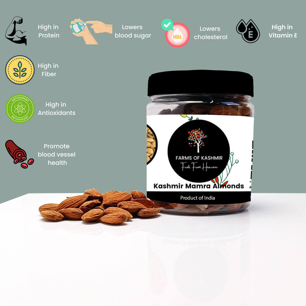 Kashmir Mamra Almonds | Farms Of Kashmir
