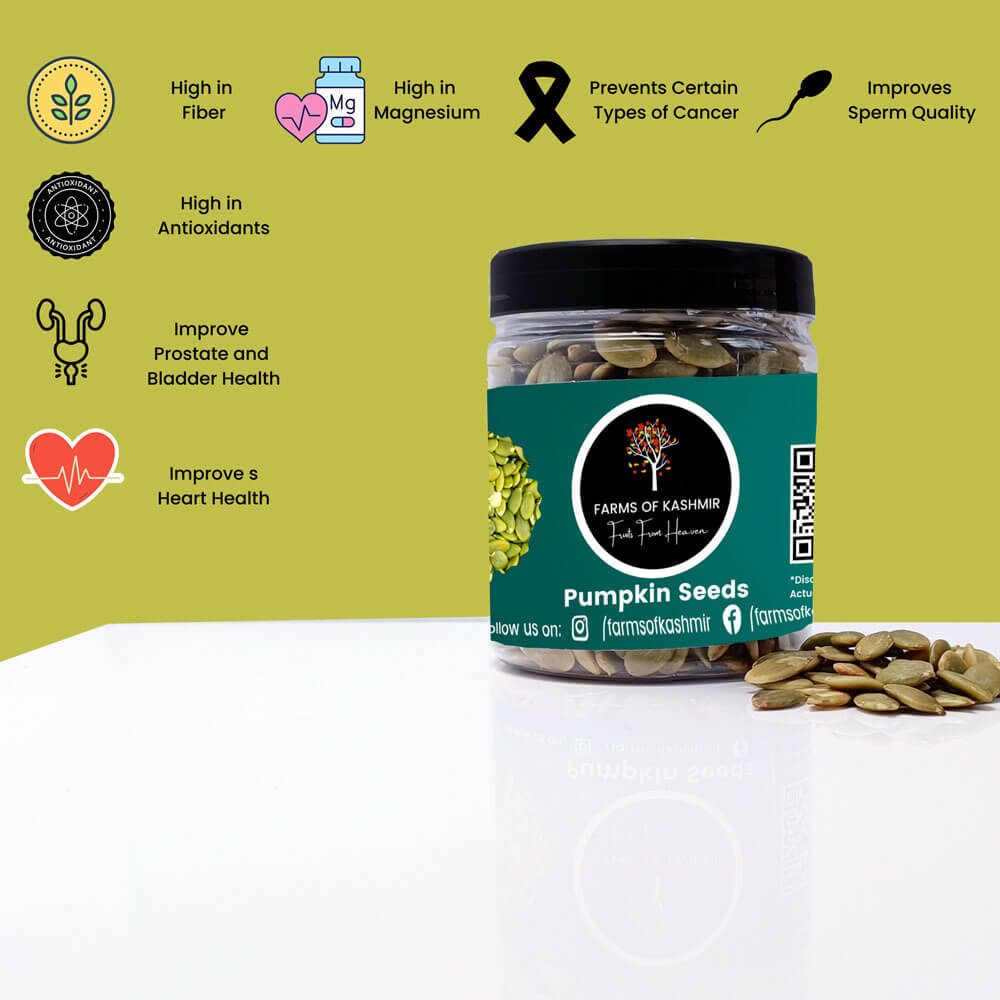 Premium Pumpkin Seeds | Farms Of Kashmir