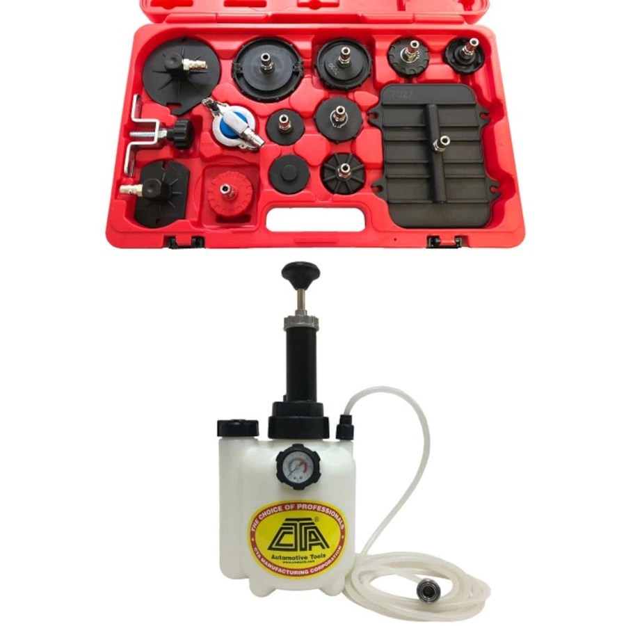 CTA 7310M Brake Bleeder Tank & Adapter Set – Fat Monkey Tools