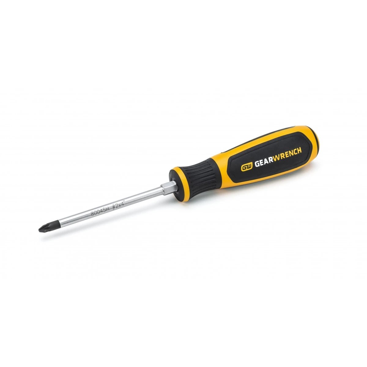 GEARWRENCH #2 x 4″ Pozidriv® Dual Material Screwdriver – Fat Monkey Tools