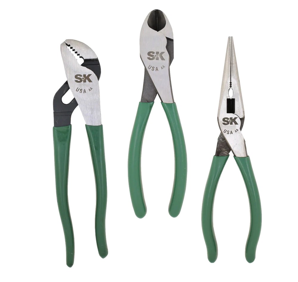 SK 17840 3 Piece Pump Pliers Set – Fat Monkey Tools