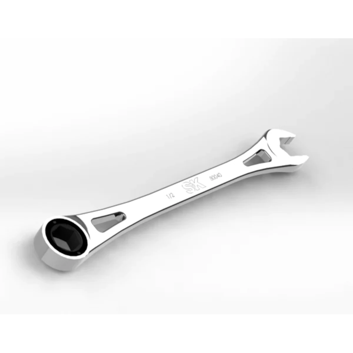 SK 80040 1/2″ 6 Point Fractional Combination Chrome X-Frame® Wrench – Fat Monkey Tools