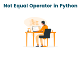 Not Equal Operator In Python