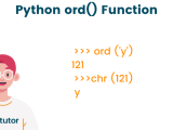 Python Ord Function With Examples And Code Favtutor