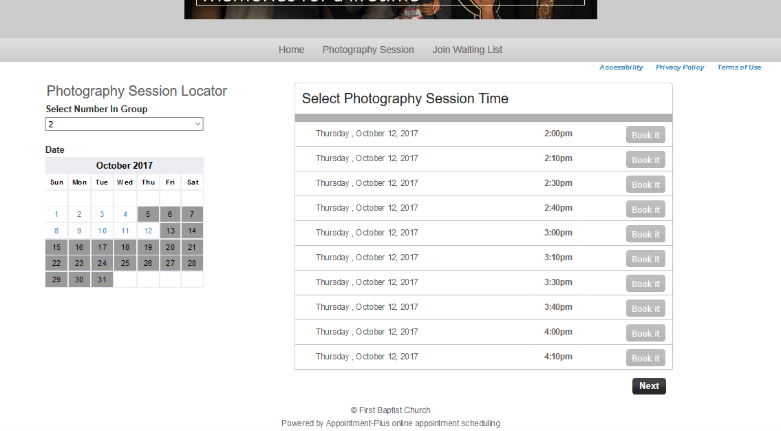 New Pictorial Directory — 2017 – First Baptist Church, Lexington, NC USA