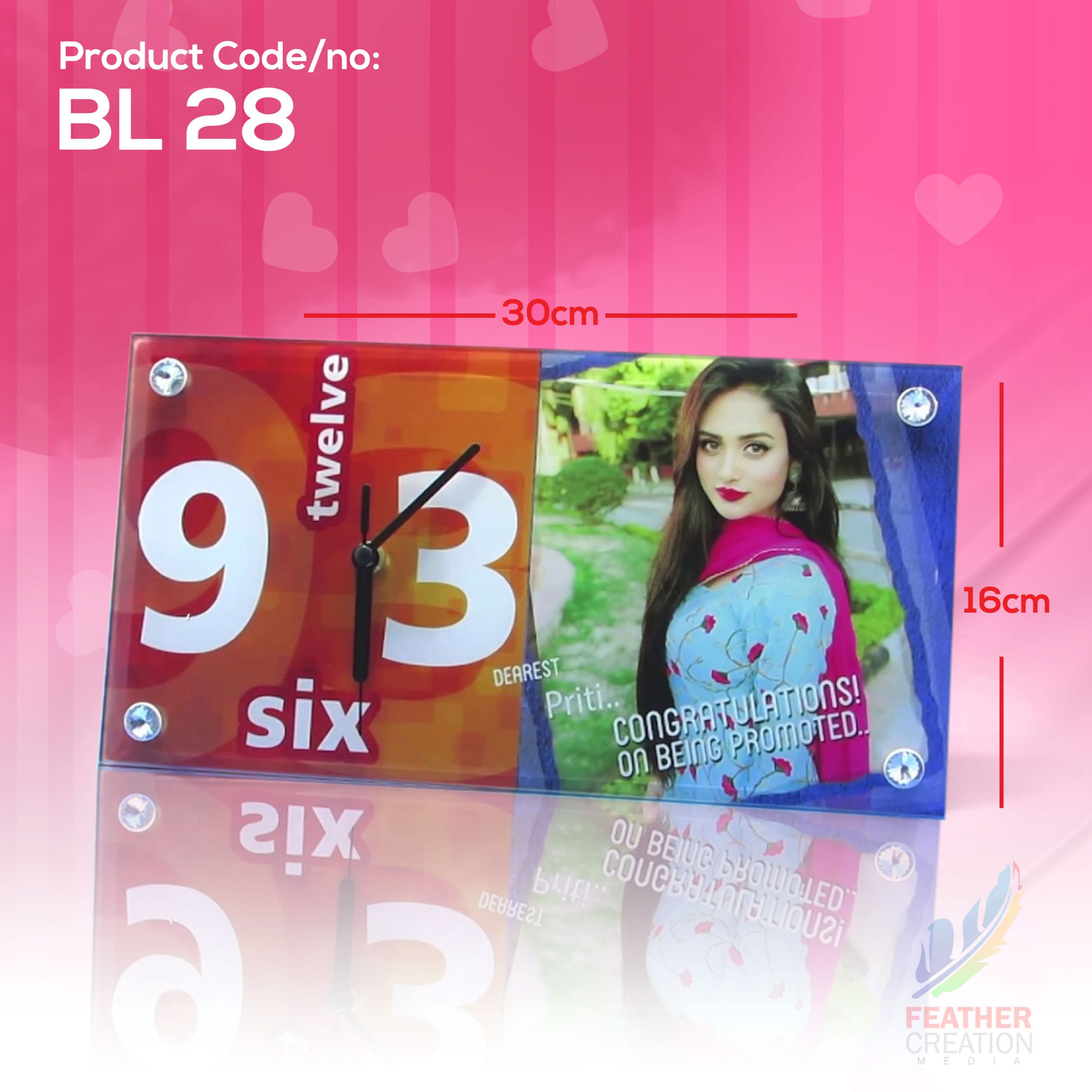 BL 28 Chrystal Glass Gift