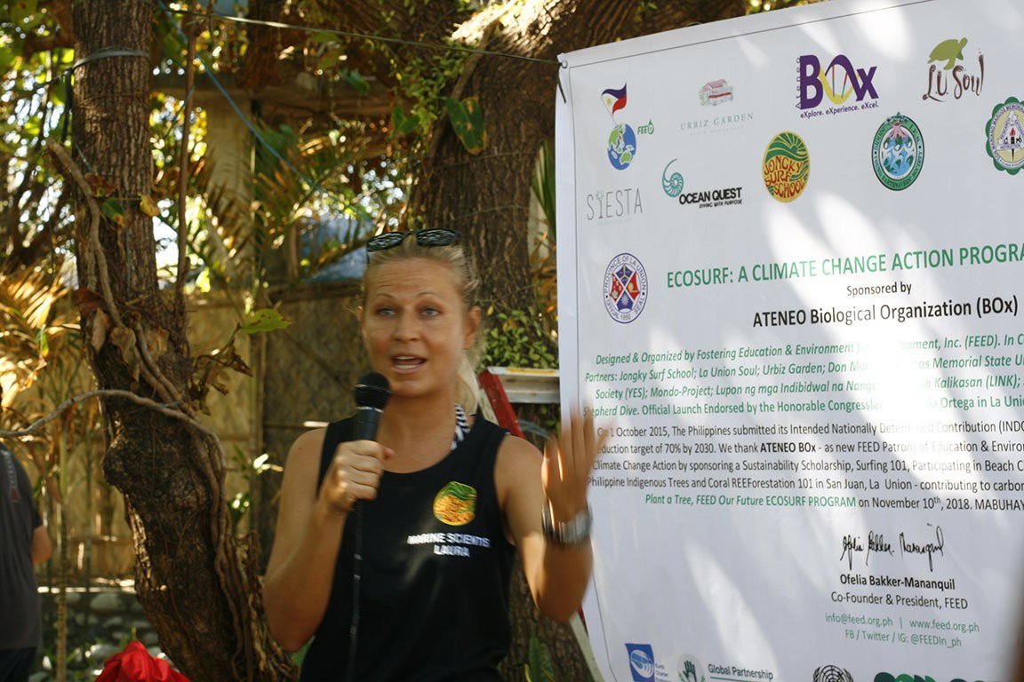 La Union Coastal Planting for Typhoon Season | Fostering Education ...