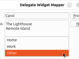 Combo Widget Mapper Example Qt Widgets Qt Documentation Pro