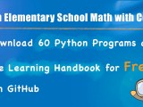 Learn Elementary School Math With Coding