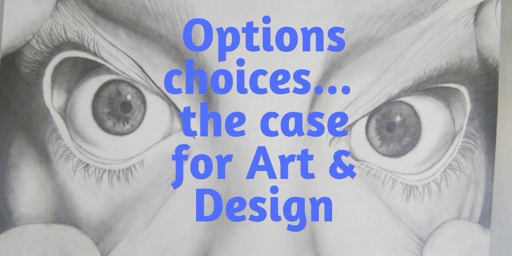 Options choices... the case for Art & Design ⋆ felt-tip-pen