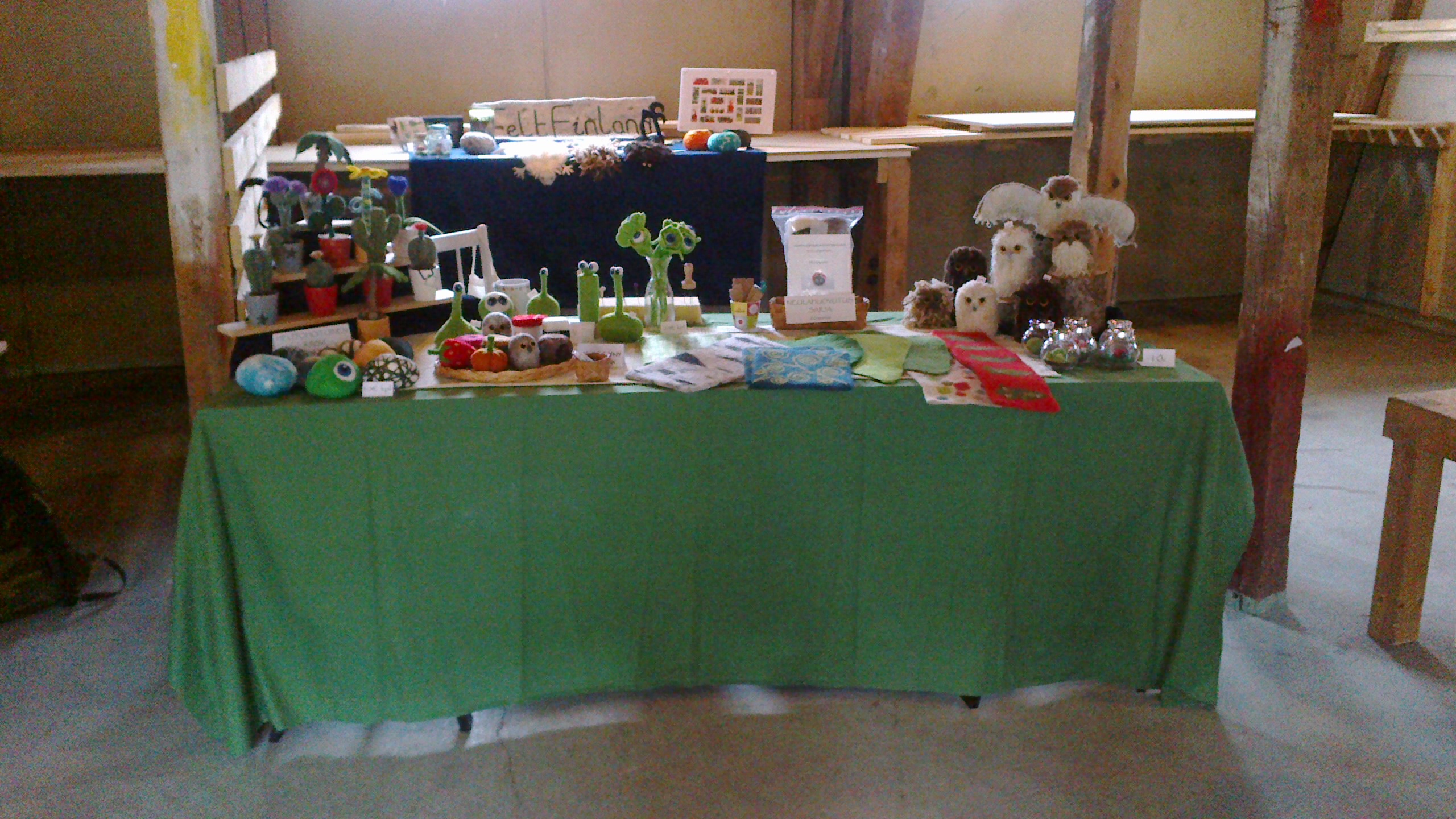 A Real Life Example of Product Presentation – Felting and Fiber Studio