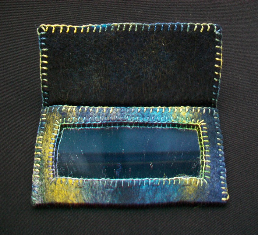 Making things from spare felt – Felting and Fiber Studio