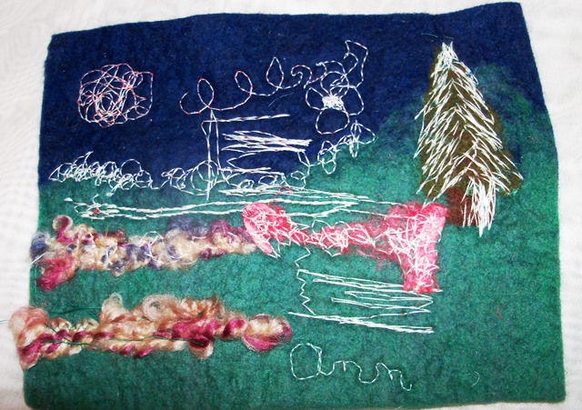 A Little Stich Practice – Felting and Fiber Studio