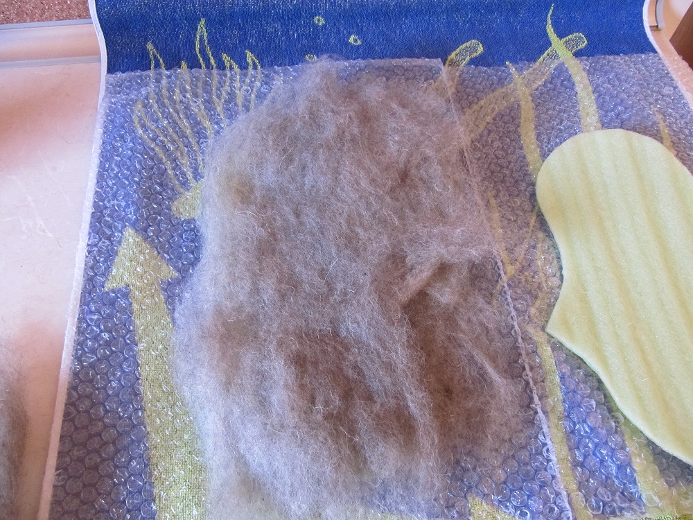 Felted Slipper Tutorial Using Ear Shaped Resist by Nada V. – Felting ...