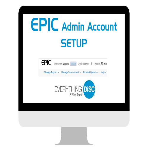 EPIC Admin Account Setup