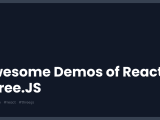 Awesome Demos Of React Three Js Fer