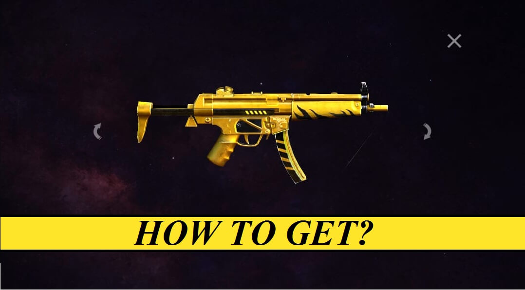 FF Golden MP5 Archives - Free Fire Booyah!