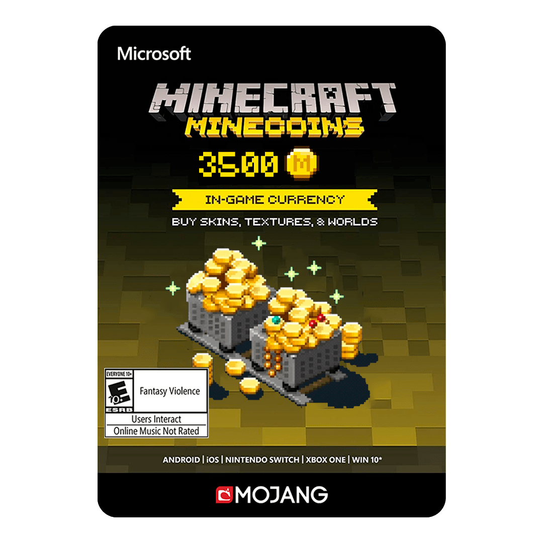 Minecraft 3500 Minecoins - Fhalcon Gaming