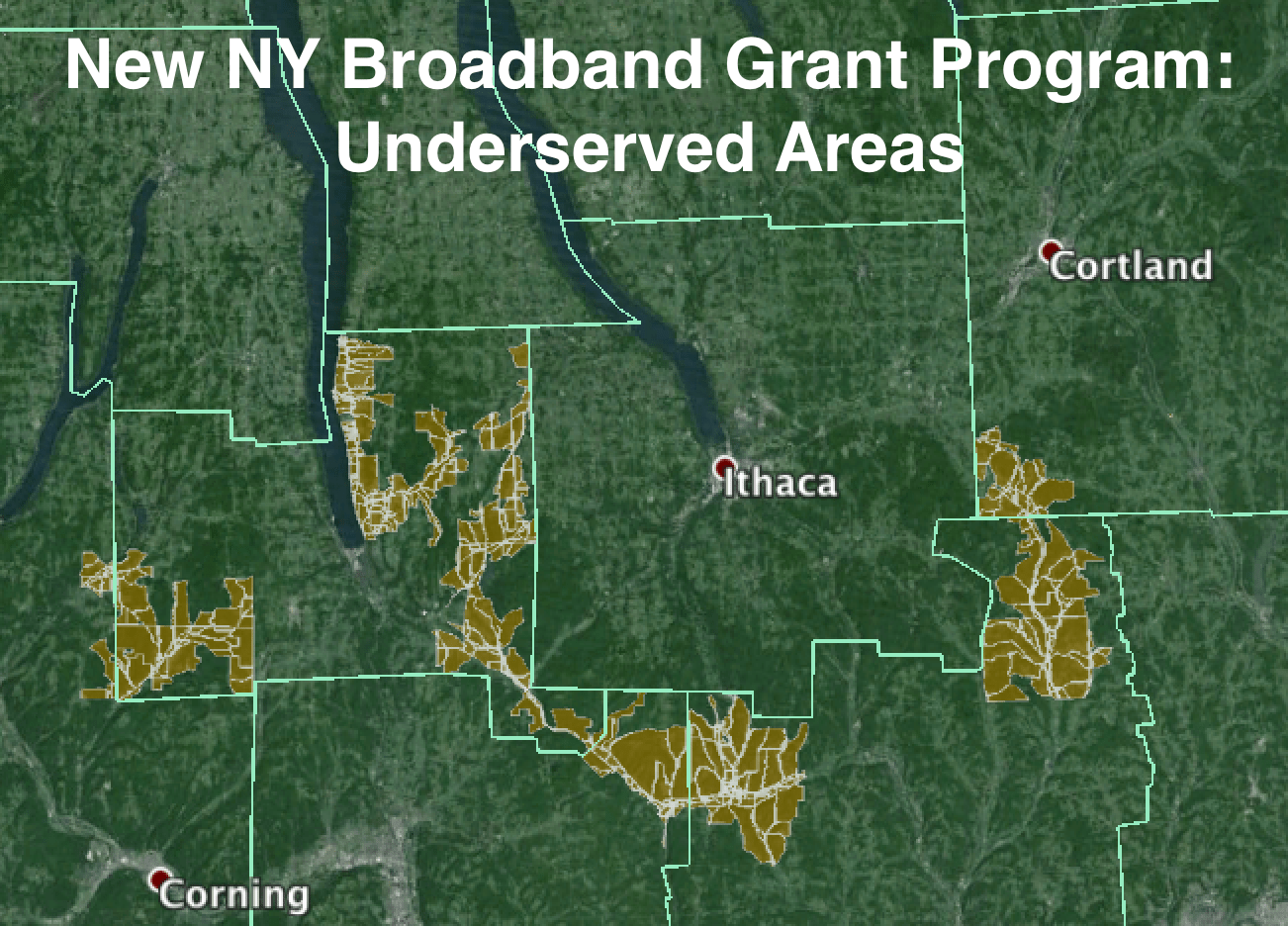 Tompkins County Entirely Excluded from Unserved/Underserved Map for New ...