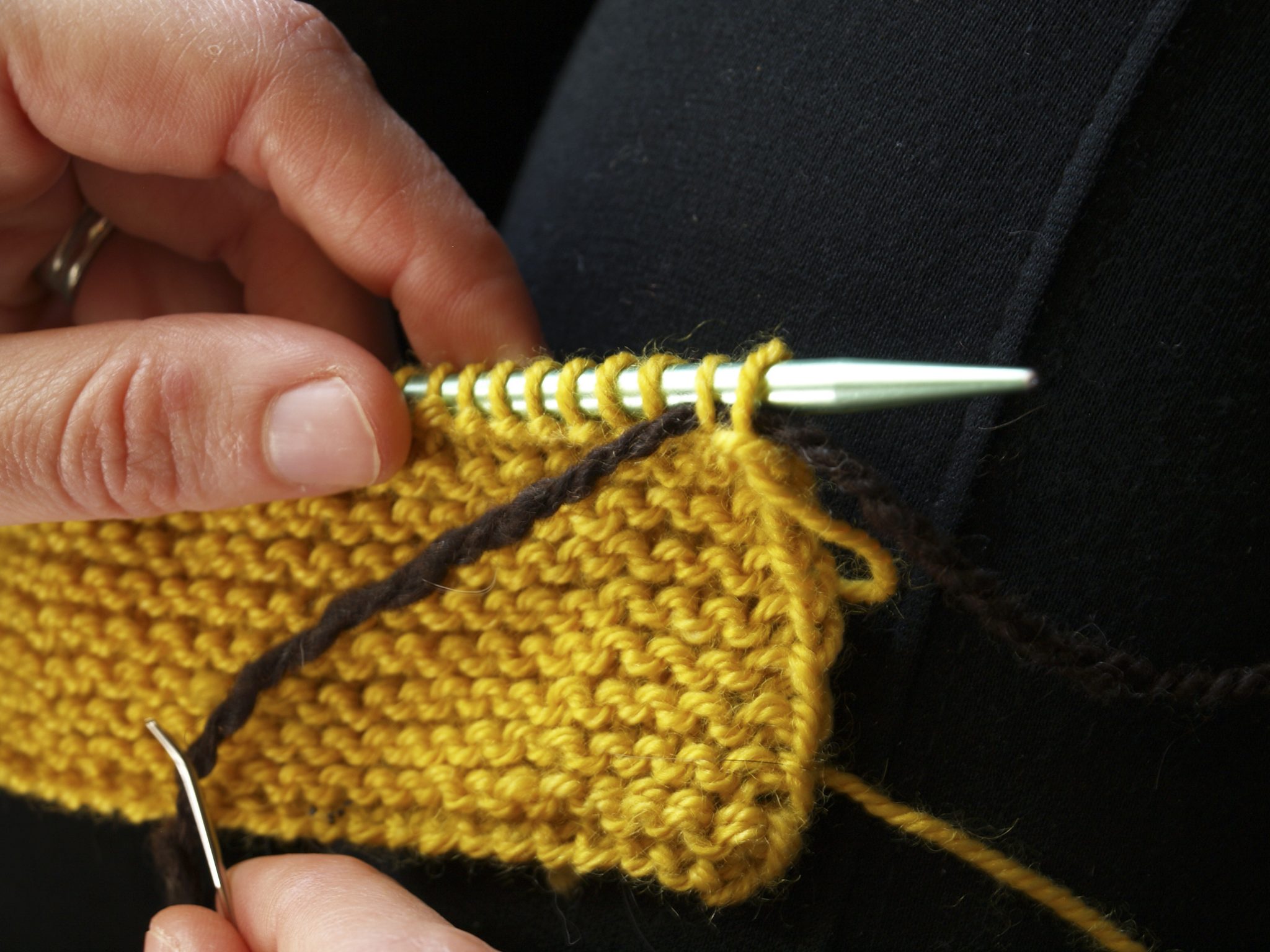 Ask the "Expert": The Sewn Bind-Off - fibre space