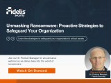 Detect Ransomware Threats Activities In Real Time Webinar Fidelis