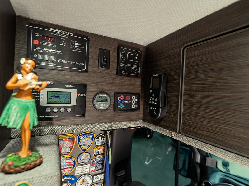 Fresno Camper Van With Bathroom | RV Style Vans | Field Van