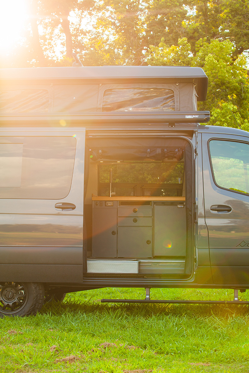 Meet Our Summit Series Camper Van - Field Van