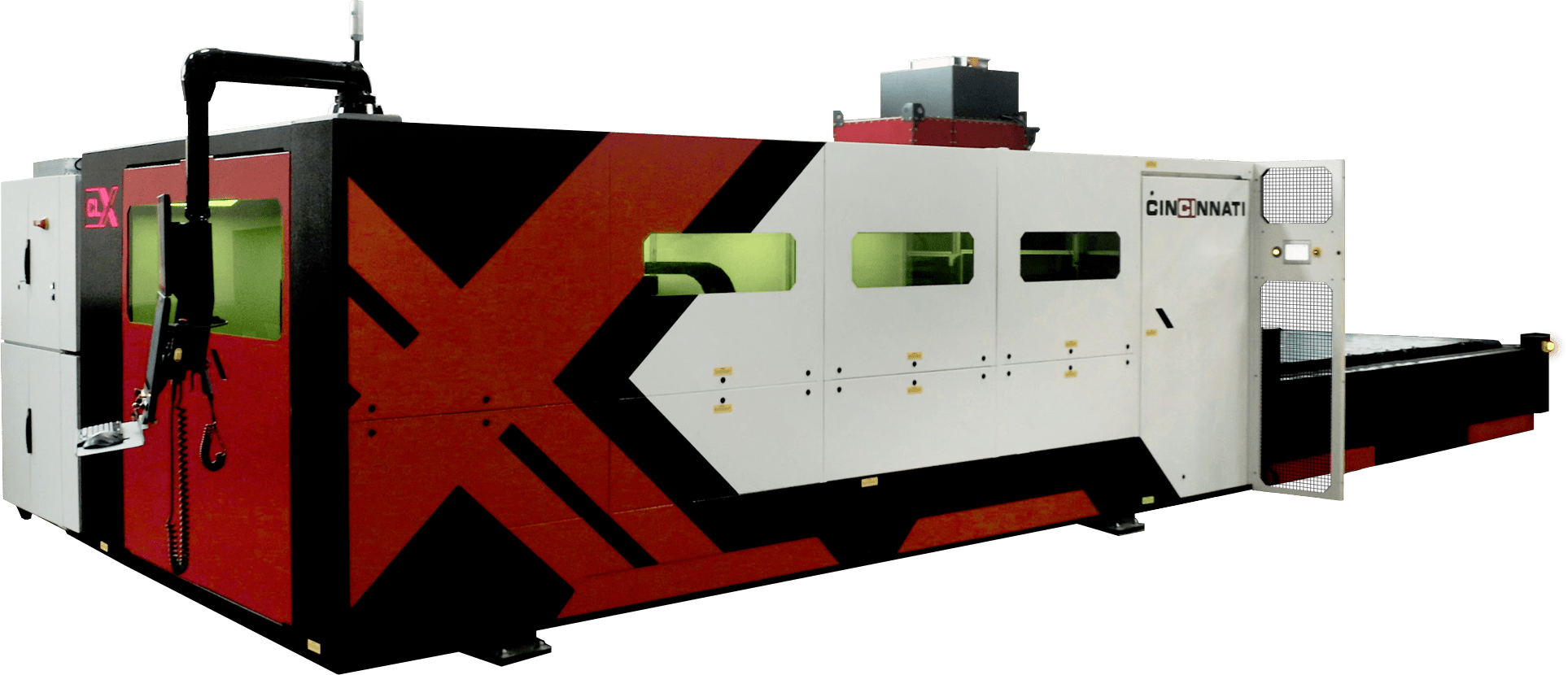 Cincinnati’s CLX: high volume laser cutting up to 15 kW