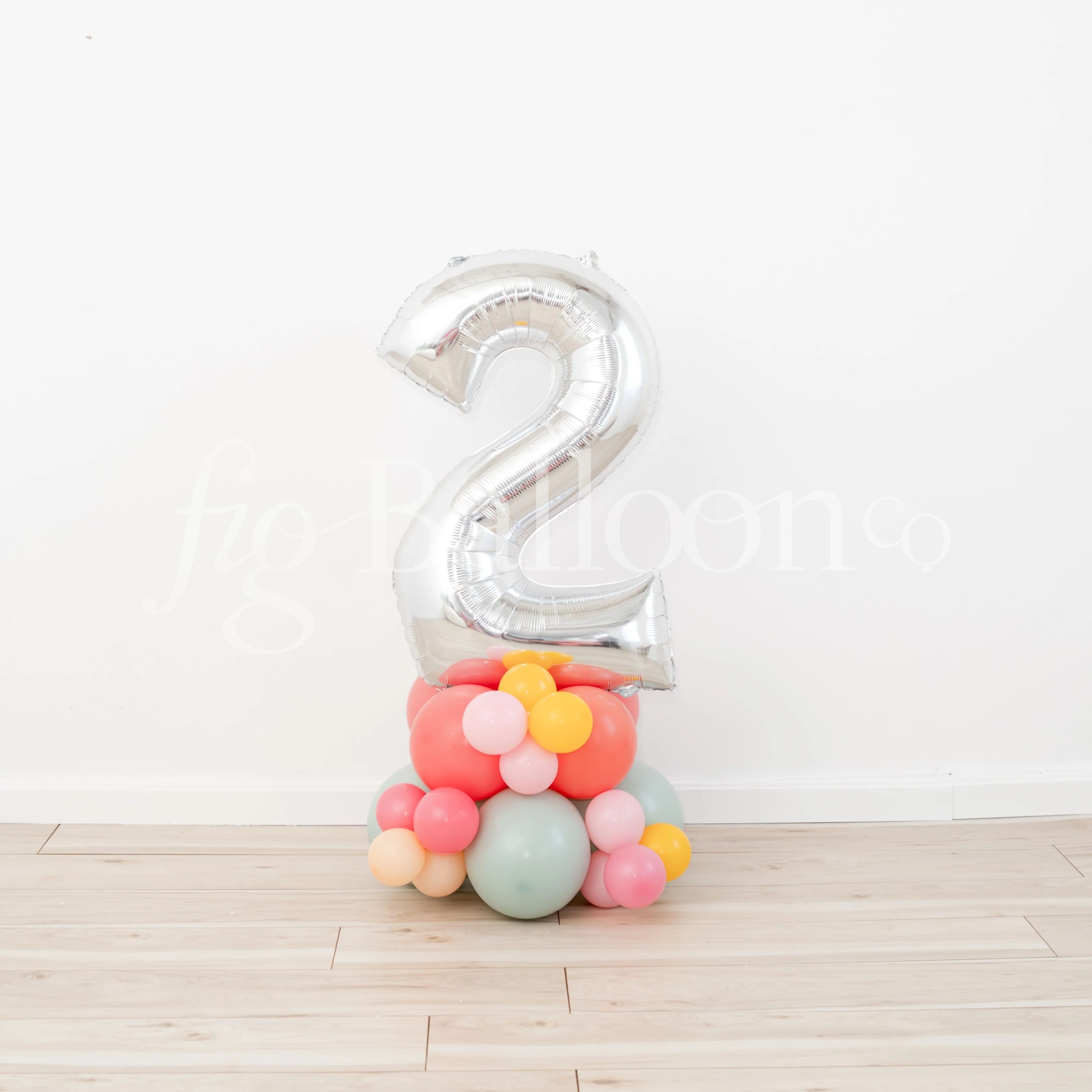 Balloon Number Stack Fig Balloon Co