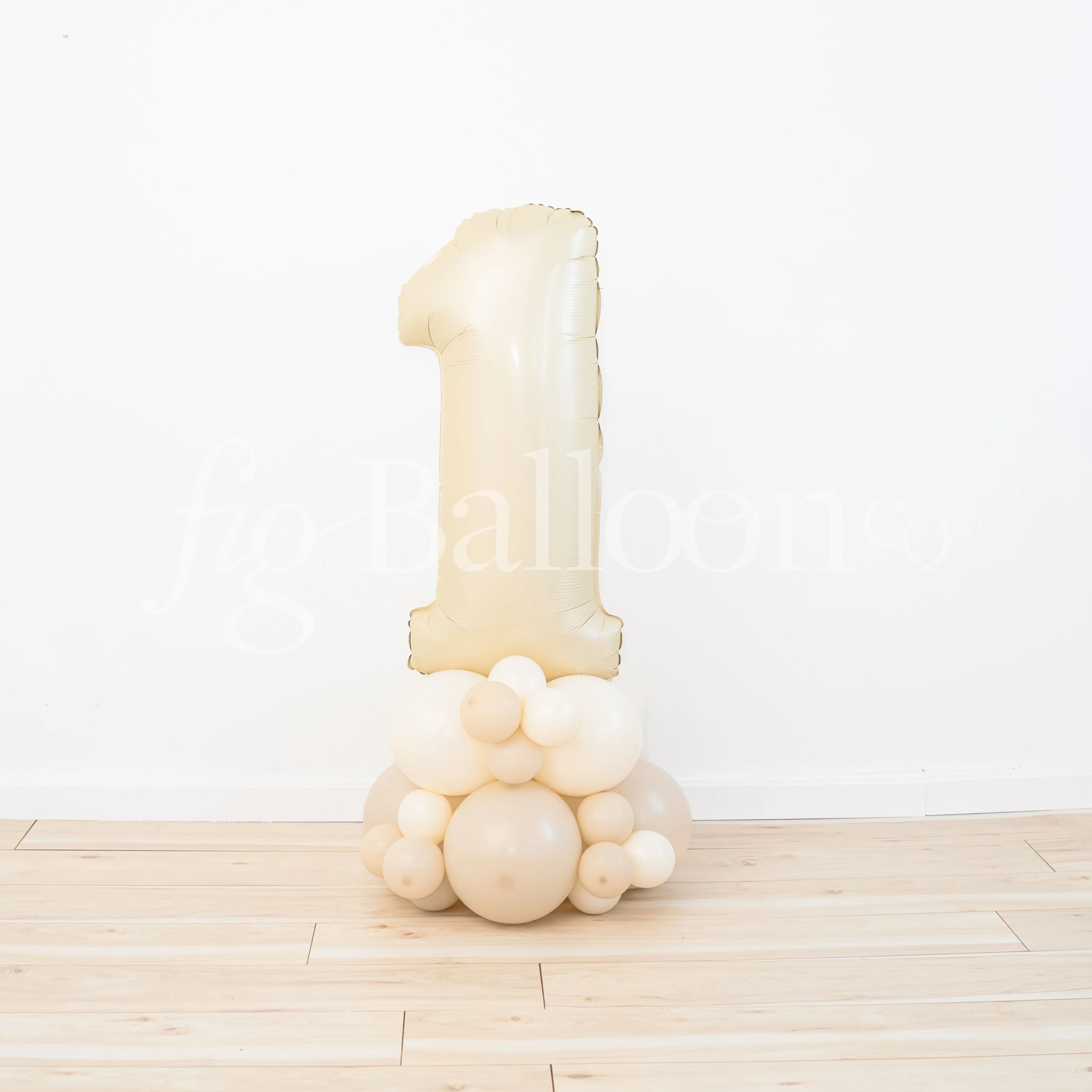 Balloon Number Stack Fig Balloon Co