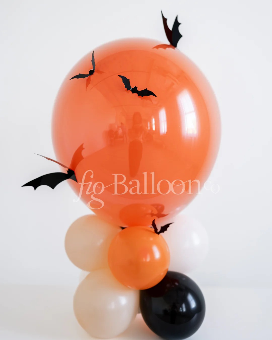 Mini Bats Tabletop Balloon Stack Fig Balloon Co