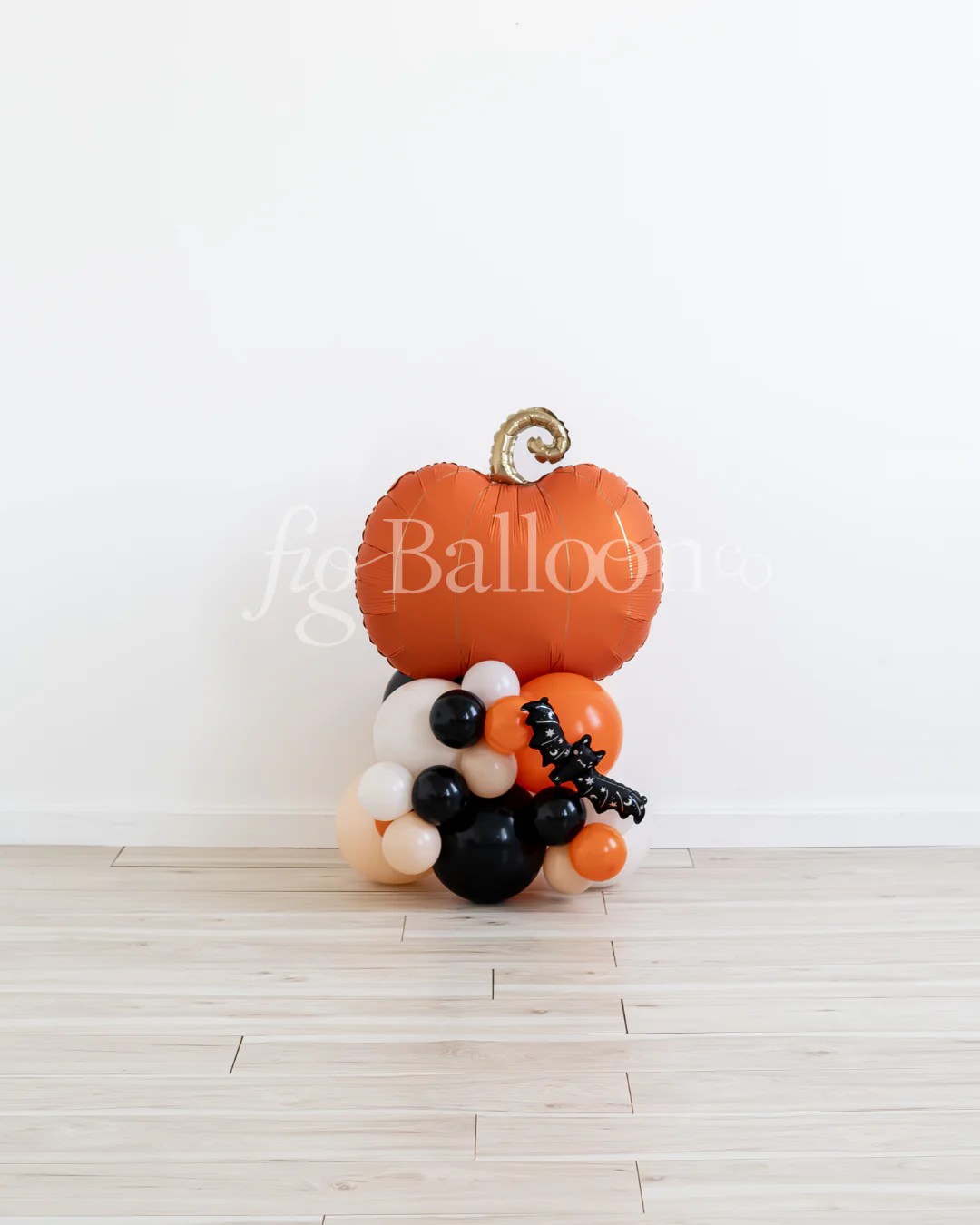 Pumpkin Balloon Stack Fig Balloon Co
