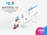 Material React Components Ui Kit Free Figma Resource Figma Elements