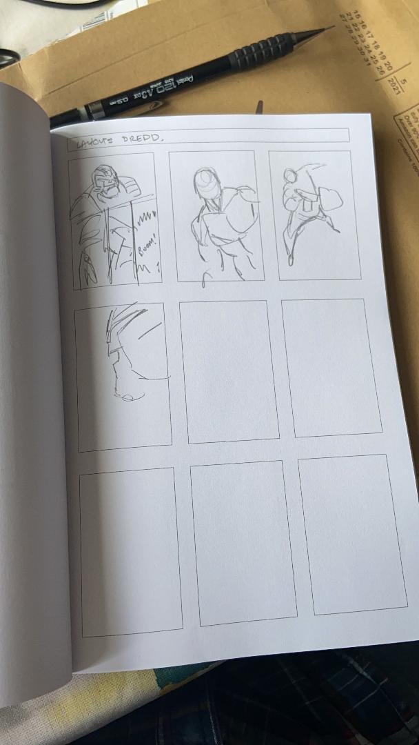 US Comic Book Layouts: A Book To Help You Do Layouts For Your Comic ...