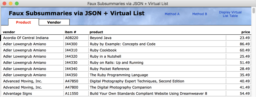 Faux Subsummaries via JSON + Virtual List – FileMakerHacks Faux Subsummaries via JSON + Virtual List – FileMakerHacks