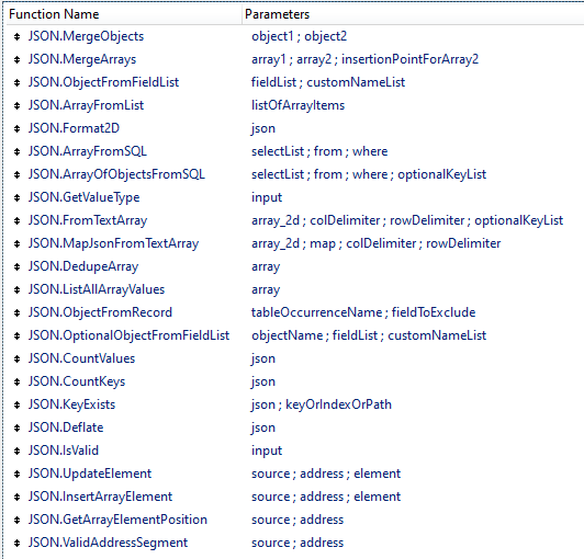 JSON Custom Functions for FM 19.5, part 1 – FileMakerHacks