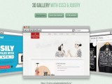 3d Gallery With Css3 And Jquery Scripts Codegrape