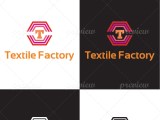 Textile Factory Logo Template Prints Codegrape