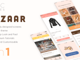 Bazaar Ionic Multi App Template With Optional Woocommerce