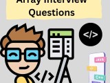 Top 30 Array Interview Questions 2025 Naukri Code 360