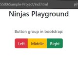 Bootstrap Button Groups Naukri Code 360