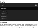 Bootstrap Scrollspy Plugin Naukri Code 360