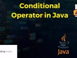 Conditional Operator In Java Naukri Code 360